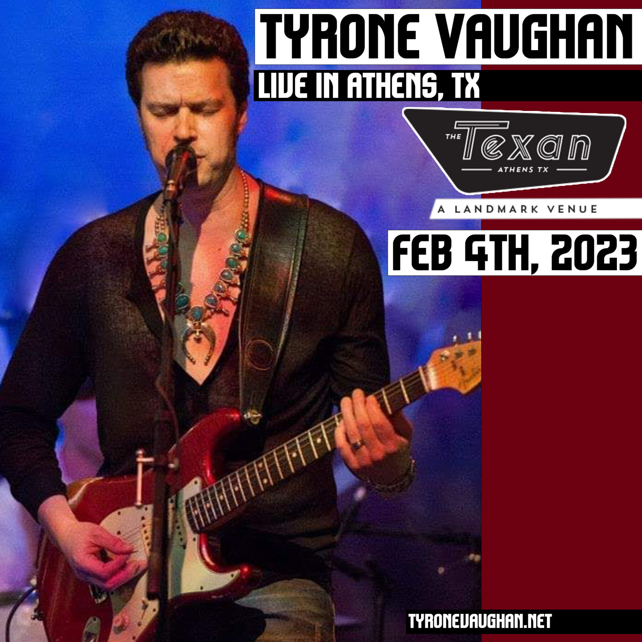 TOUR – TYRONE VAUGHAN